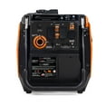 Generac iQ3800 3,800-Watt Dual Fuel Electric- Start Portable Inverter ...