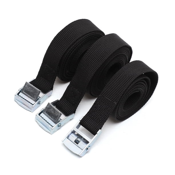 SHAR 4 pieces 2.5 cm x 4 m Claw strap lashing strap Fixing strap ...