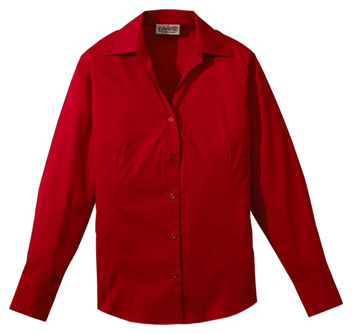 Edwards - Edwards Garment Women's V-Neck Long Sleeve Stretch Blouse ...