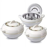 Tmvel Ambient Insulated Casserole Hot Pot Hot Pack Food Warmer 3 Pieces ...