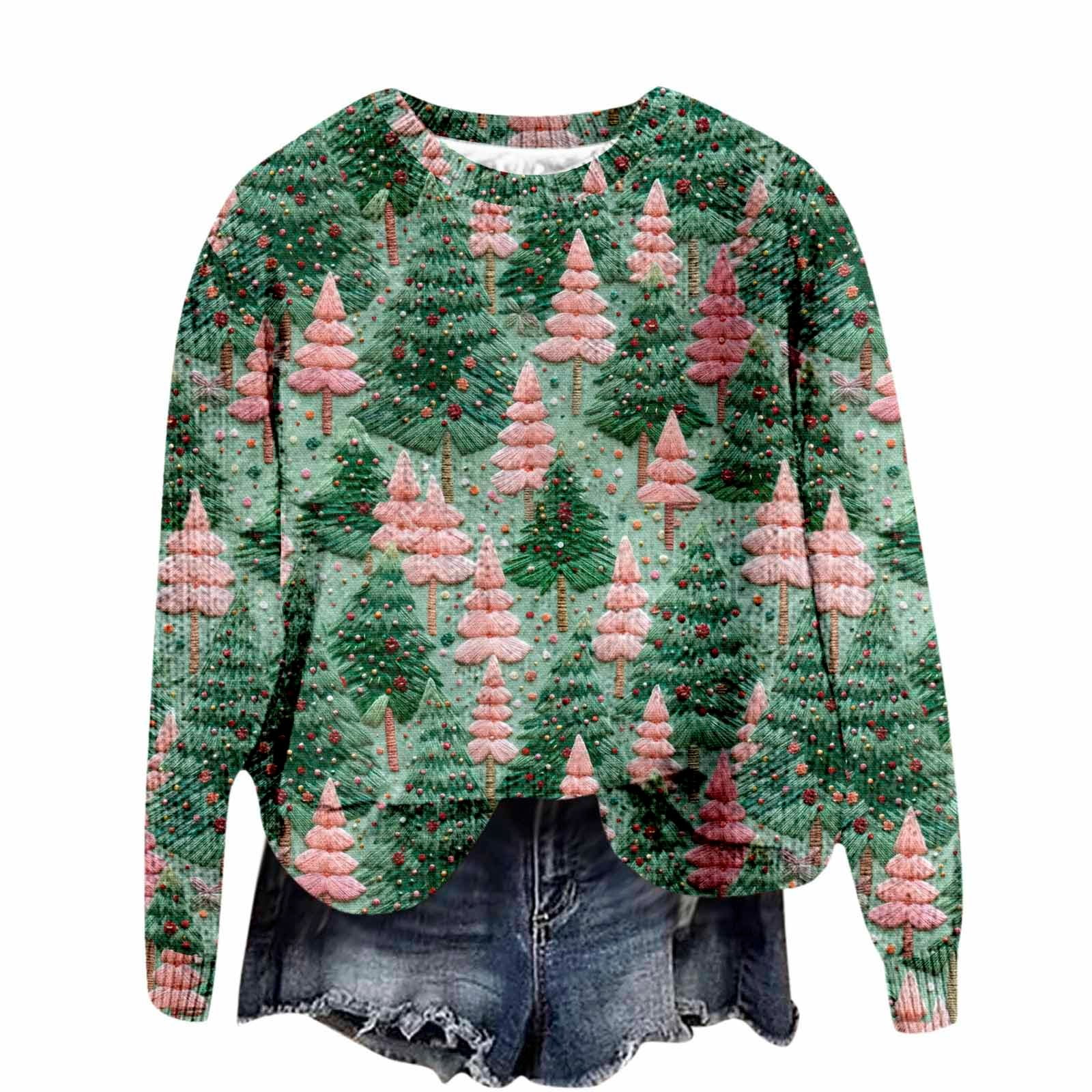 Click here for Zhanying Santa Sweaters For Women 2025 Oversized X... prices