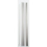 CocoStraw Brand 4 Pack Reusable Tall Stainless Steel Straws for 30oz ...