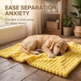 Emotional Support Blanket for Dogs, Yellow Dog Blanket, Calming ...