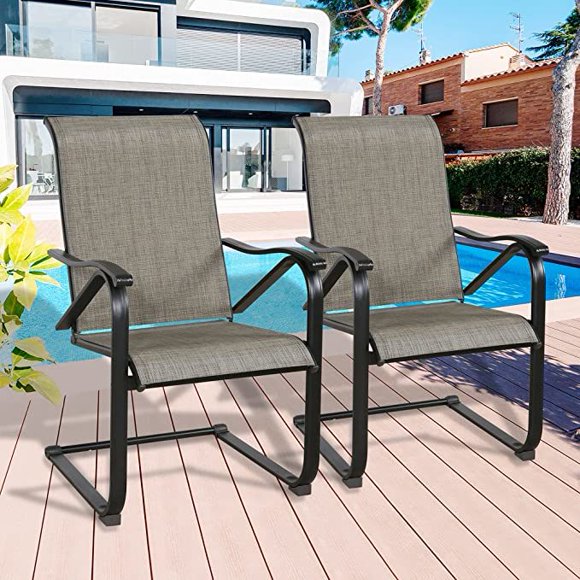 C Spring Patio Chairs