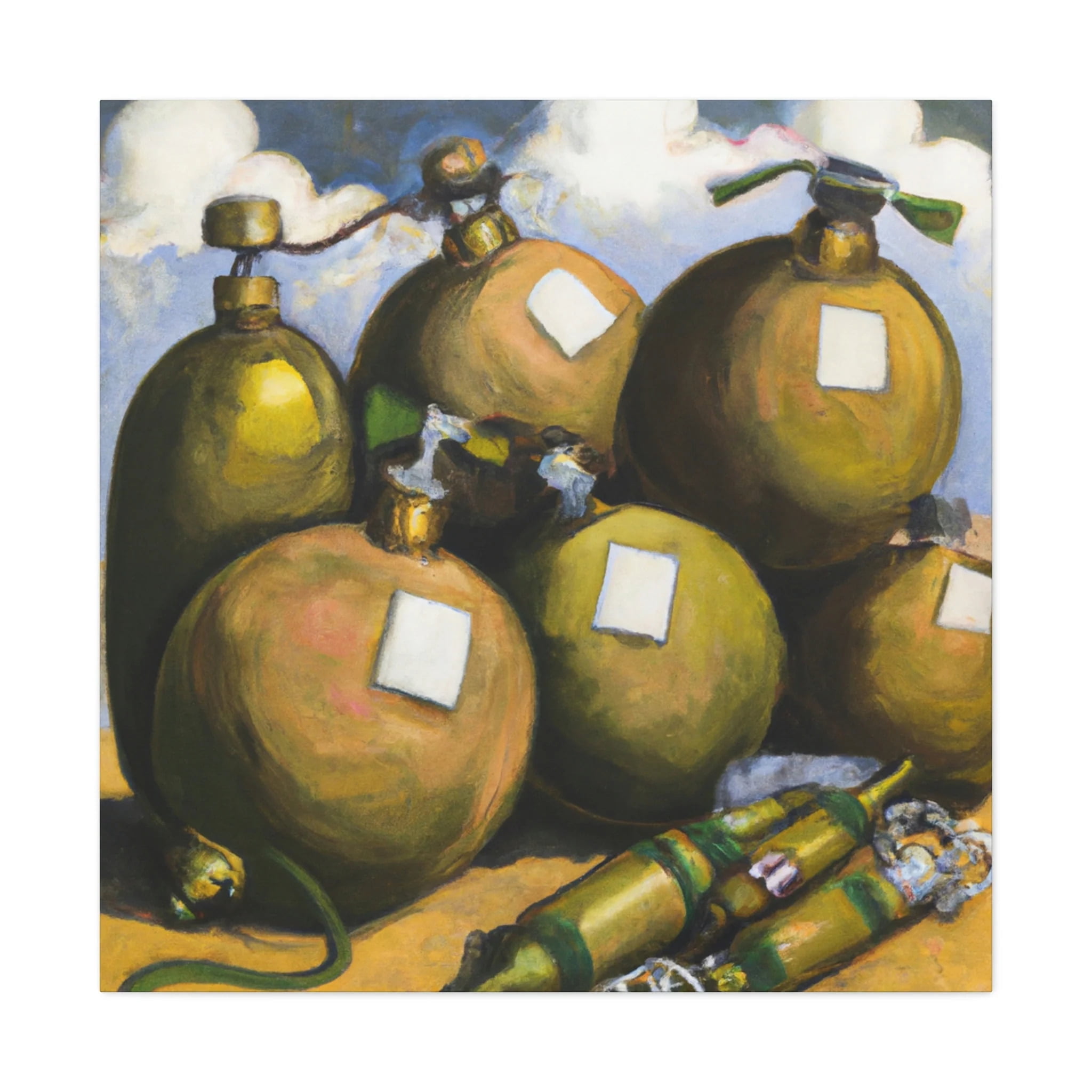 Grenades in Surreality - Canvas - Walmart.com