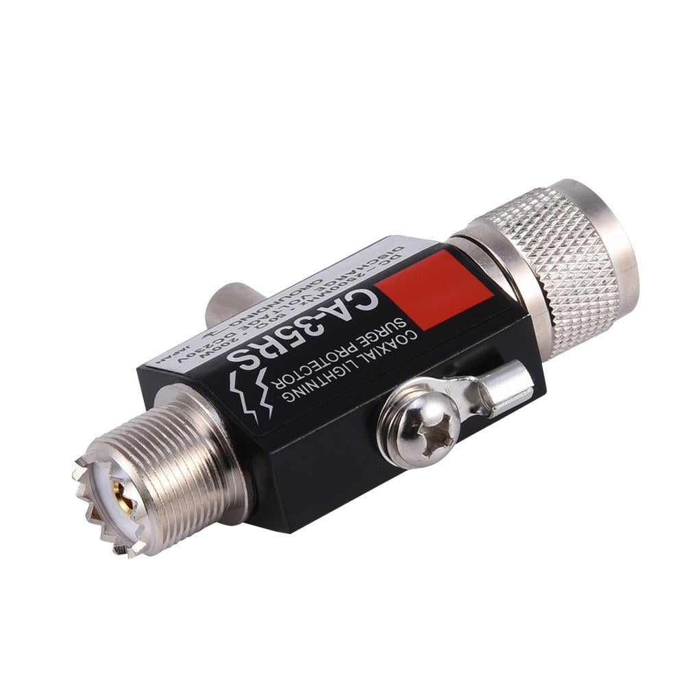 Cergrey CA-35RS Coaxial Lightning Surge Protector Arrester Male to ...