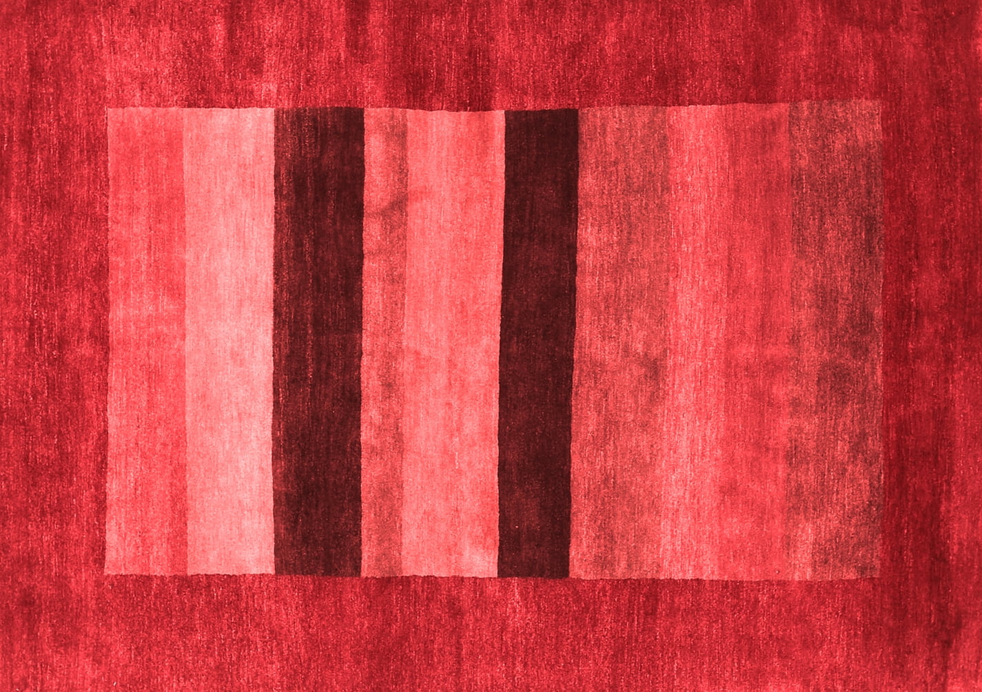 Ahgly Company Indoor Rectangle Abstract Red Contemporary Area Rugs, 8 ...