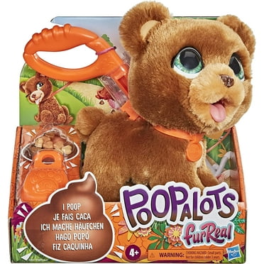 furReal Fuzzalots Puppy Color-Change Interactive Feeding Toy, Ages 4 ...