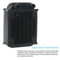 POPLIS DIY Liquid Cooling System High-Density Fins 6-Row Tubes Aluminum ...