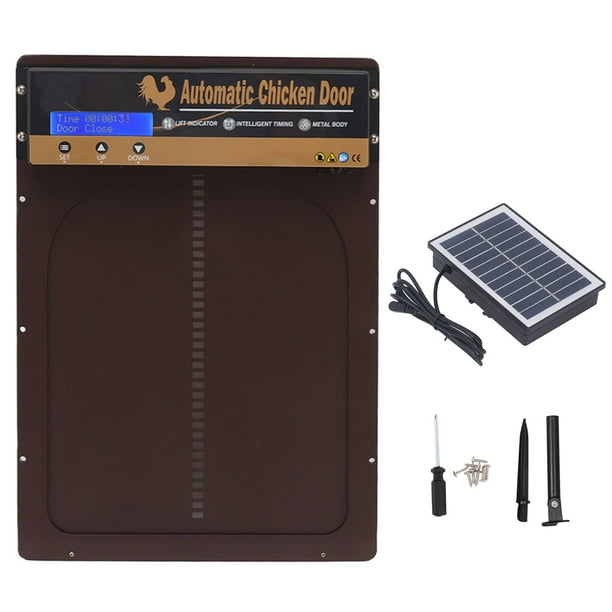 Chicken Coop Door,Chicken Coop Door Solar Solar Chicken Door Poultry ...