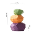 Aquarium Decorative Rock Stack Fish Tank Ornament Simulated Colorful ...