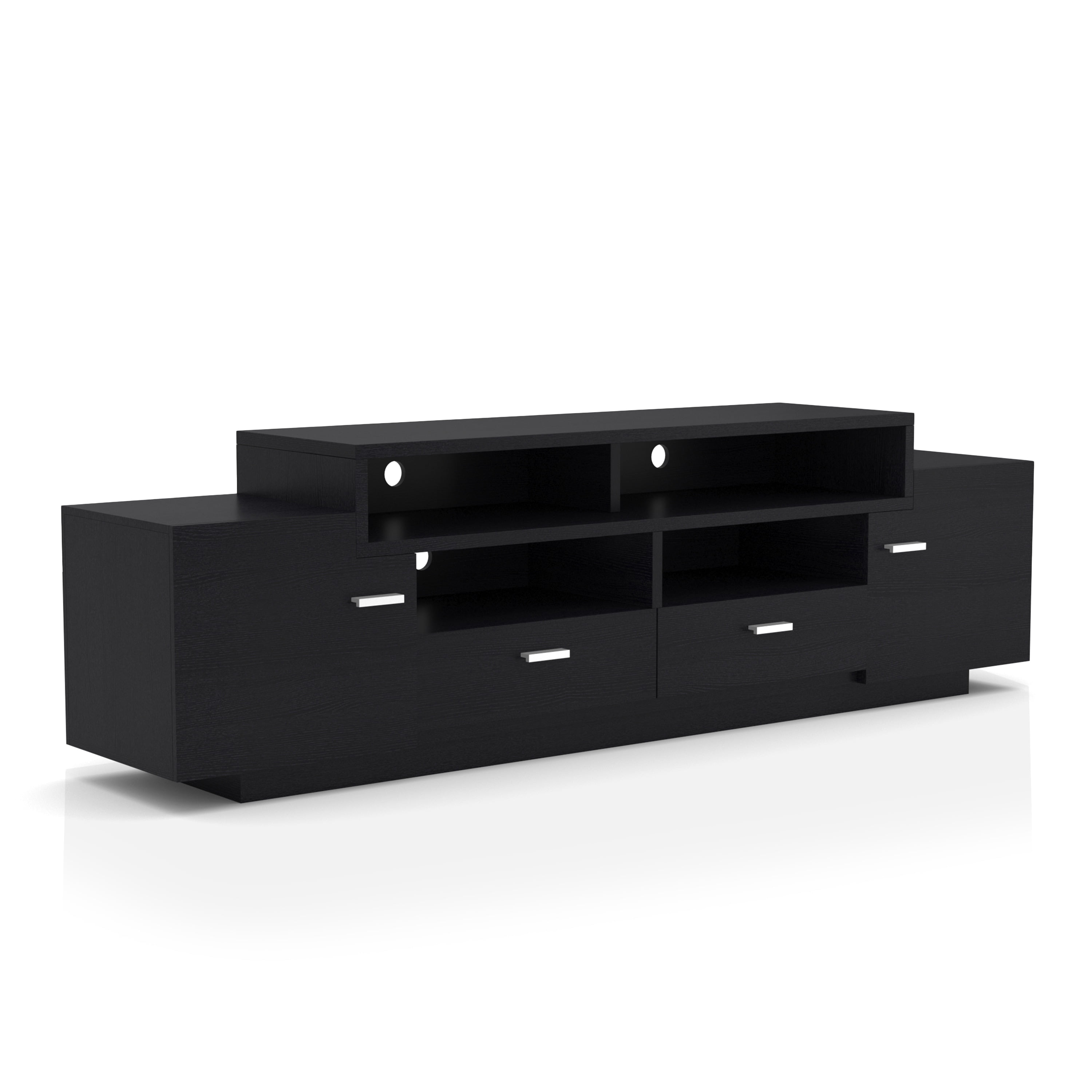 Furniture of America Peyson Contemporary 70-inch 2-Drawer Wood TV Stand ...