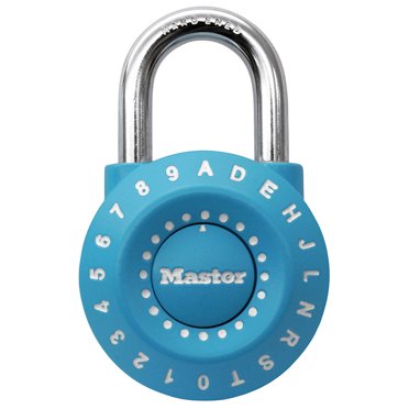 Master Lock 646T 3/4" Resettable Combination Padlock 2 Count - Walmart.com