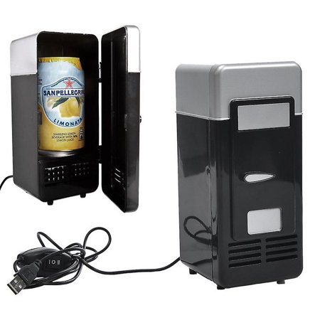 mini usb refrigerator cooler beverage drink cans laptop/computer ...