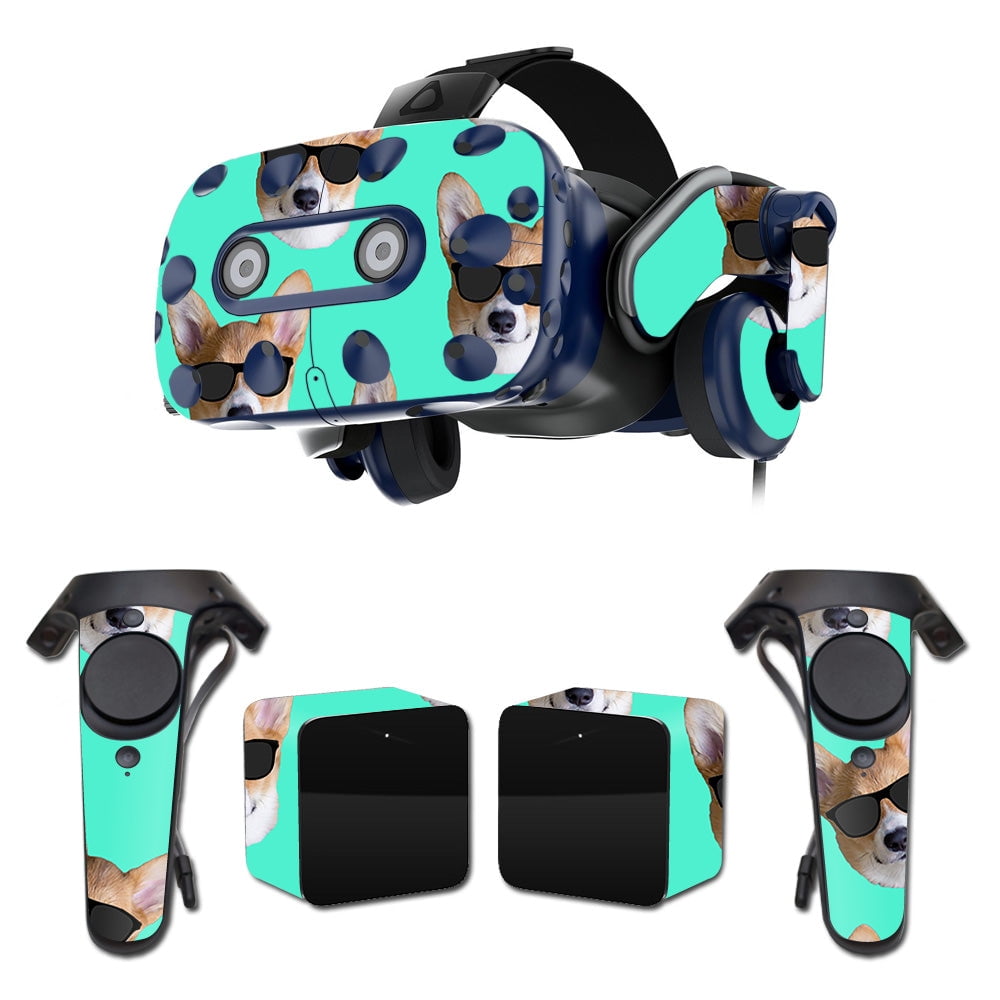 Skin Decal Wrap Compatible With HTC VIVE Pro VR Headset Sticker Design ...