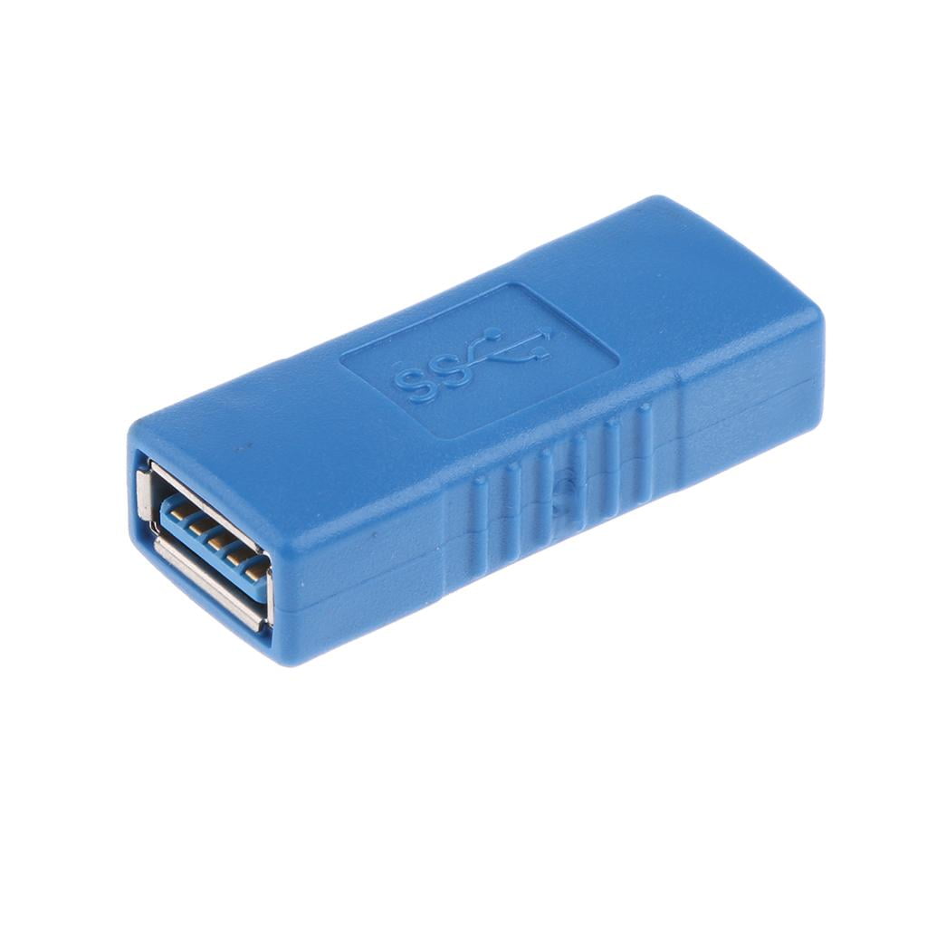 USB 3.0 Type A Female/Female Adapter Coupler Gender Changer-Connector ...