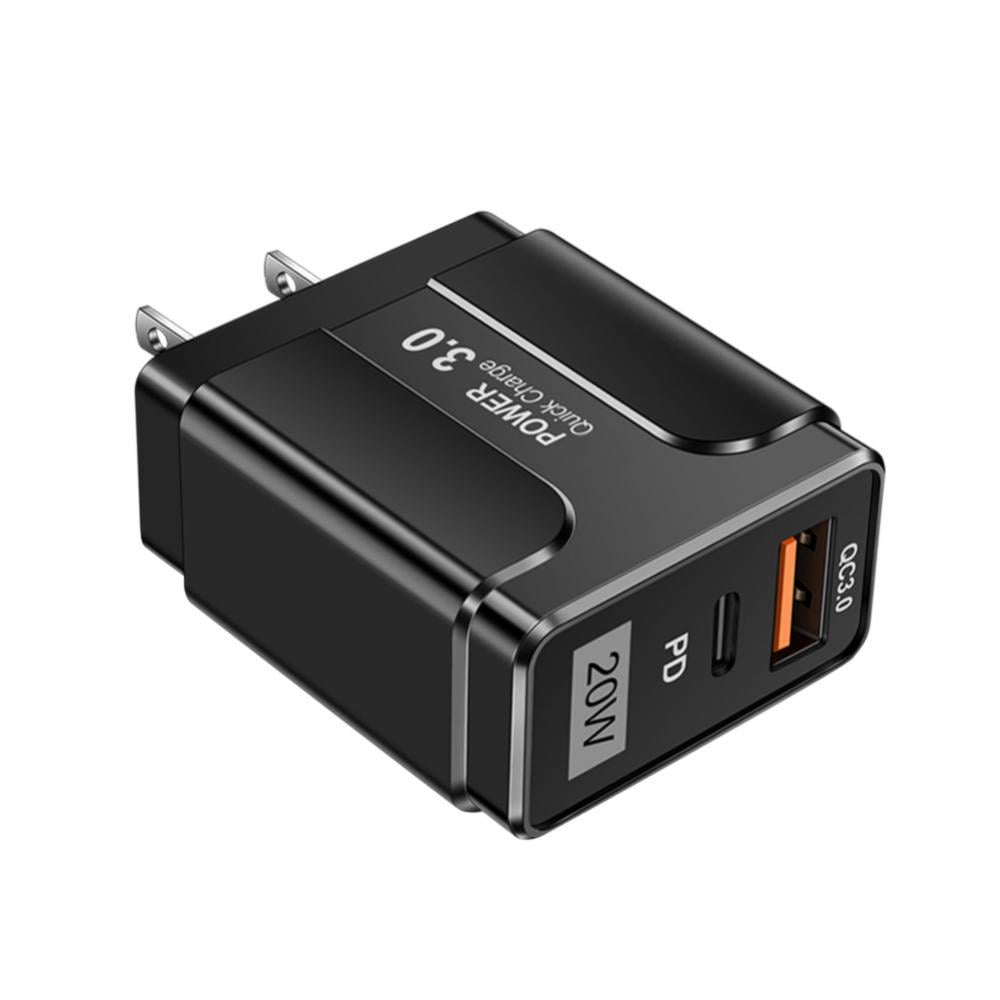 QC3.0+ PD White High Power Fast Charge PD20W Charger - Walmart.com