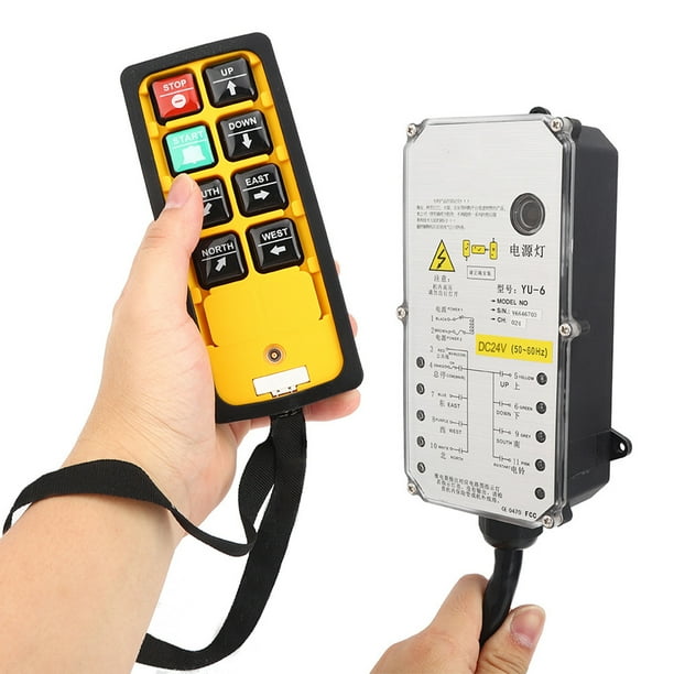 Crane Radio Remote Control,Hoist Controller Single Handle Hoist Crane Lift Controller Hoist ...