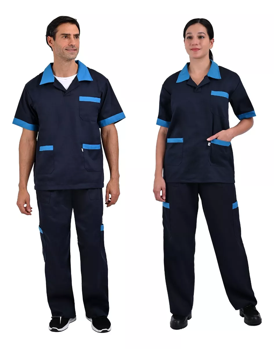 Uniforme Industrial Limpieza Filipina Y Pantalón Resistente. | Walmart ...