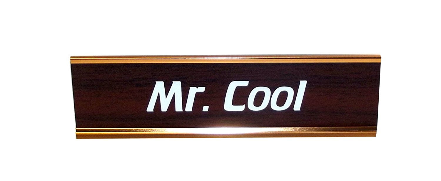 Storage & Organization Stay Woke Desk Sign novelty nameplate 2 x 8 Home ...