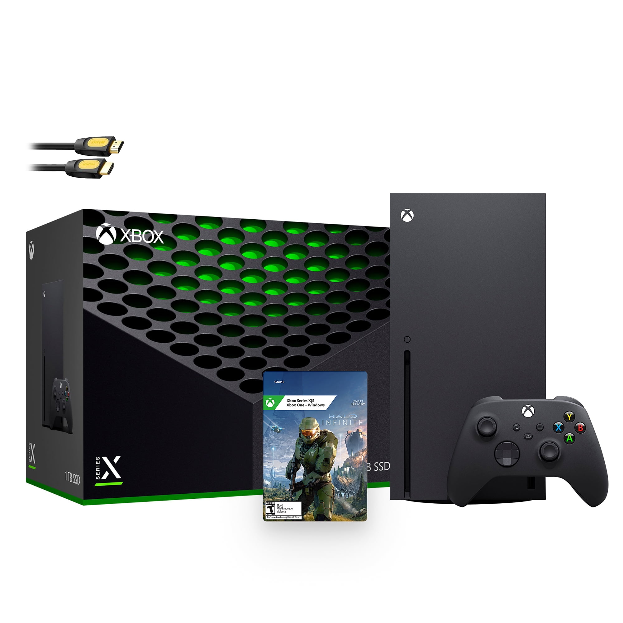 Latest Xbox Series X Gaming Console Bundle - 1TB SSD Black Xbox Console ...