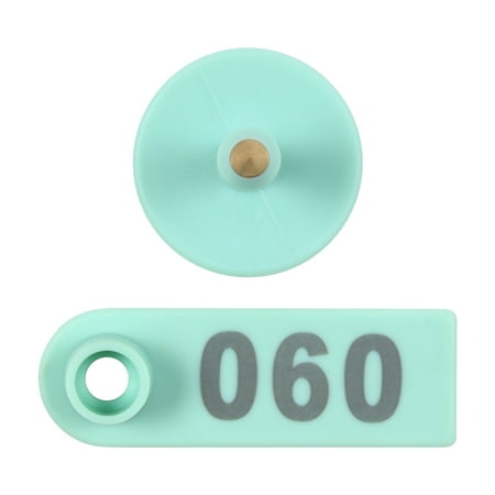 Romacci 100Pcs Numbered Livestock Ear Sheep Ear Marker 001-100 For ...