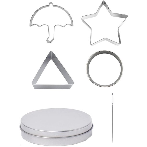 Dalgona Candy Molds Set of 6 Korean Dalgona Honeycomb Candy Kit(Set of ...