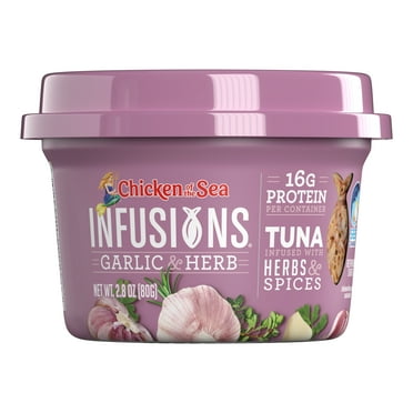 Chicken of the Sea Infusions Basil Tuna, 2.8 oz Cup - Walmart.com