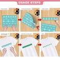 2 pc Self-Adhesive Silk Screen Printing Stencil for Painting on Wood ...