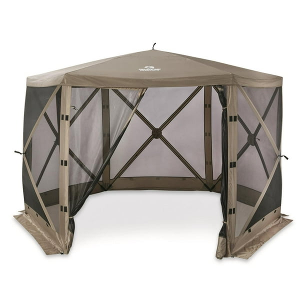 Guide Gear 6-sided Hex Large Pop Up Outdoor Screen House Screened ...