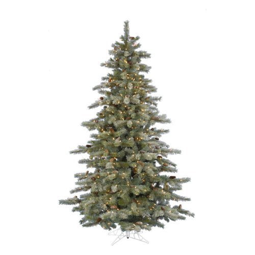 Frosted Sartell Pre-lit Christmas Tree - Walmart.com