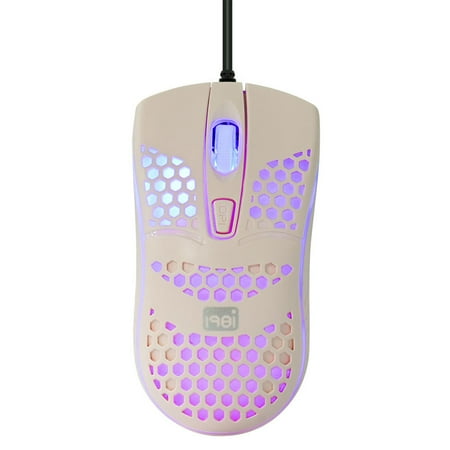 Q2 Wired Seven-color Backlit Game Mouse Rgb Honeycomb Optoelectronic ...
