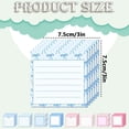 Bow Sticky Notes Gifts,3×3" Decorative Memo Pads, Lined/Grid/Blank ...