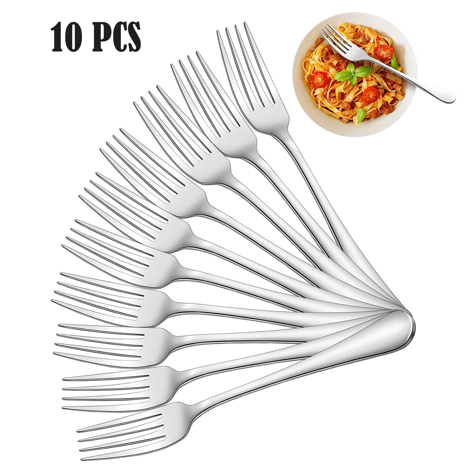 Click here for Generic Food-Grade Stainless Steel Dinner Forks Se... prices