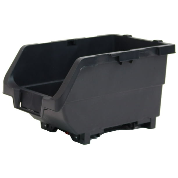 Husky 1008-406-266 9x6.5x5.5 Stackable Storage Bin Single Tray ...