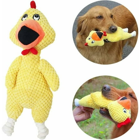 Toy Dog Toy ,Dog Plush,Durable Corduroy Plush Dog Toy with Squeaky ...