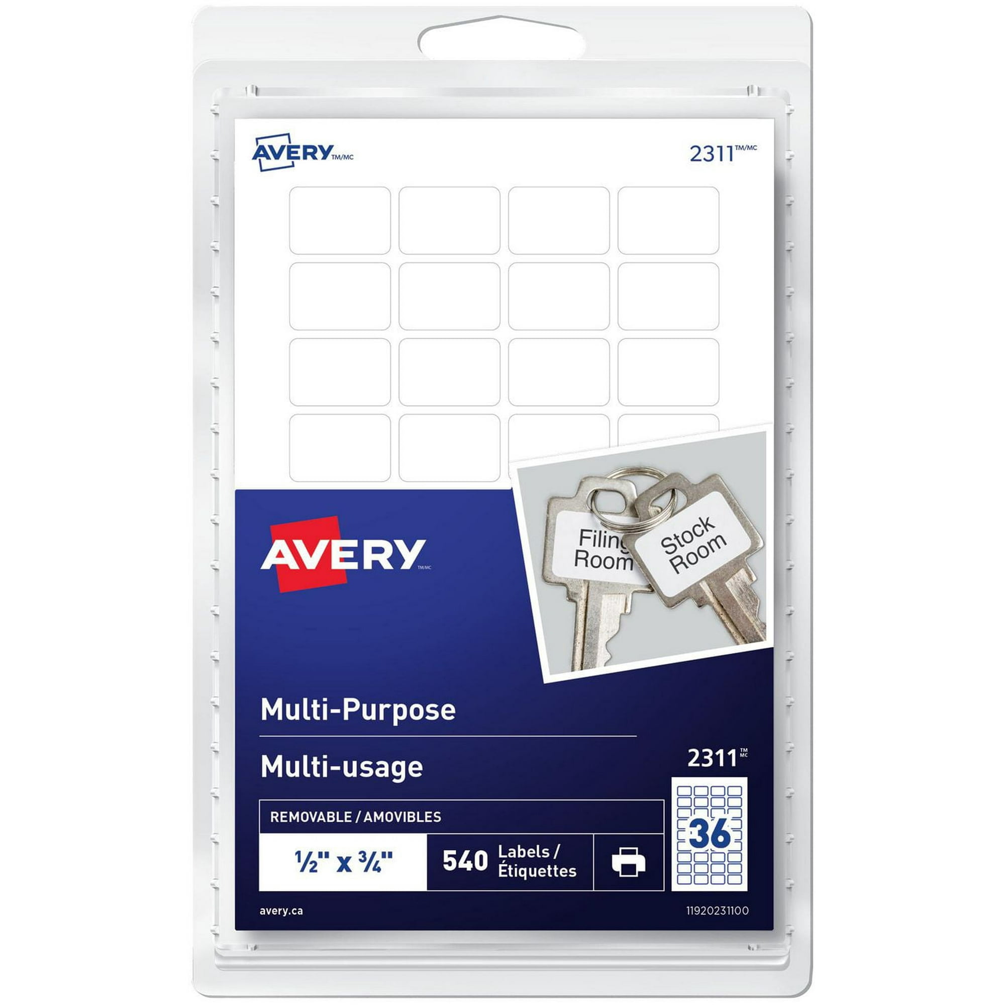 Click here for Avery Multi-Purpose Removable Labels For Laser And... prices