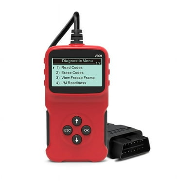 Hyper Tough HT300 Scan Tool, 1996 & Newer OBD2 Vehicles, Free Fix ...