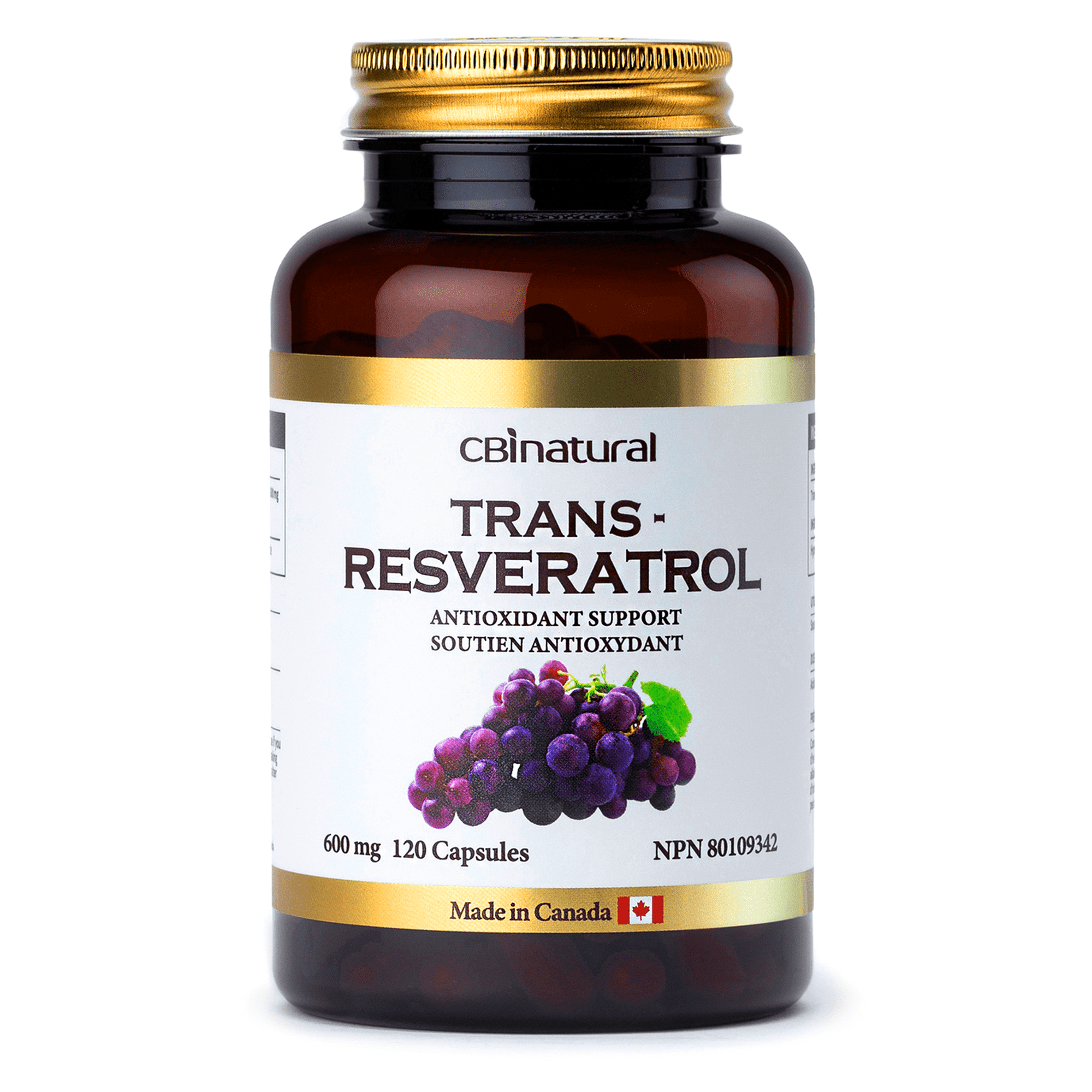 Click here for Cbi Natural Trans-Resveratrol 600  Non-Gmo  Vegan... prices