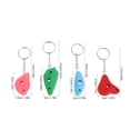 BESTYASH 4Pcs Unique Design Rock Climbing Keychain Vibrant Color ...