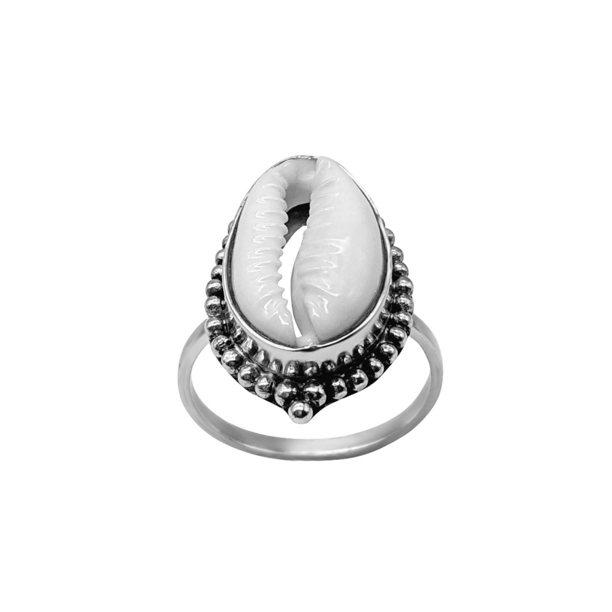 Cowrie Shell Ring
