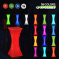 "Magshion LED Bar Table, 18"" Color Changing, Waterproof and ...