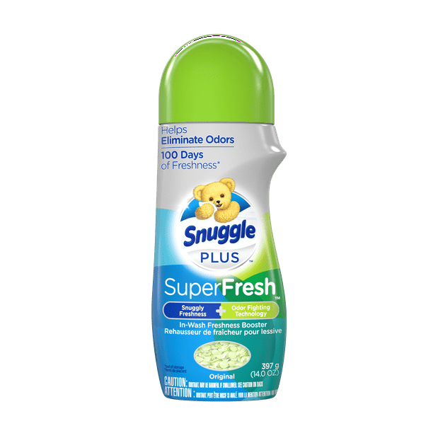 Snuggle Plus SuperFresh In-Wash Freshness Scent Booster, Original, 14 ...