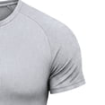 Men's Rib-knit T Shirts Short Sleeve Slim Fit Henley Tees Gym Athletic ...