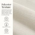Chicology Cordless Panel Track Vertical Blinds, Light Filtering, Cream ...