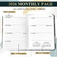 2026 Planner Calendar 12-Month Weekly 6.14"x3.62" Weekly and Monthly ...