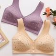 Skfvkab Comfortable Daisy Bra For Seniors 2023 New Comfortable Front