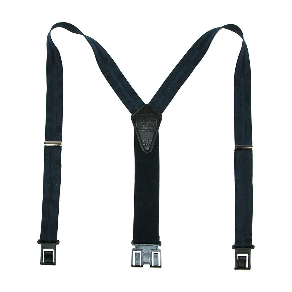 Perry Suspenders - 1 1/2 Regular Clip-On Belt Suspender - Club Stripe ...