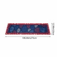 chaungfeng Independence Day Red White Blue Star Decoration Tablecloth ...