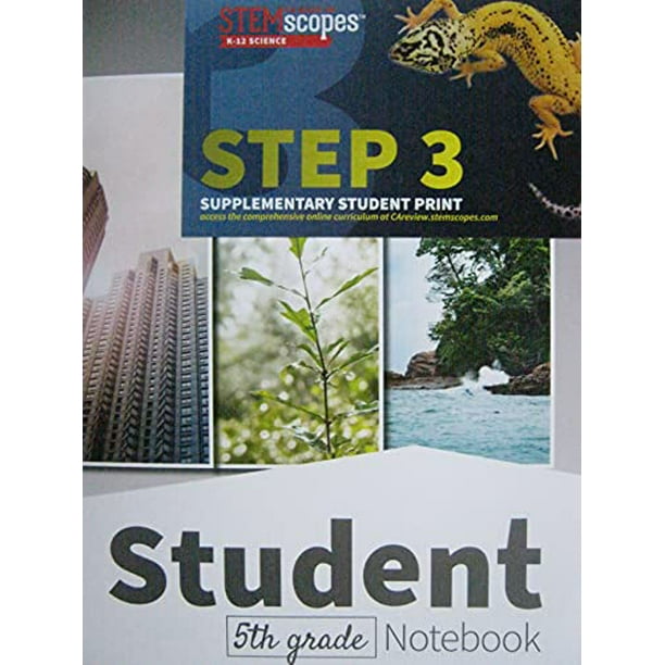 STEMscopes Student 5th Grade Notebook California CA NGSS 3D Pre Owned stemscopes-student-5th-grade-notebook-california-ca-ngss-3d-pre-owned